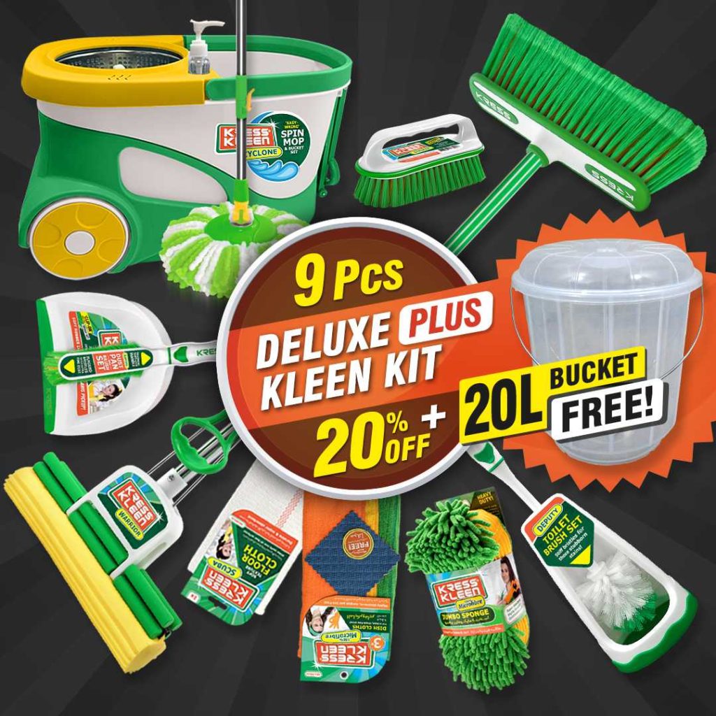 Kress Kleen® Deluxe PLUS Kleen Kit (9 Pc) – Kress Kleen